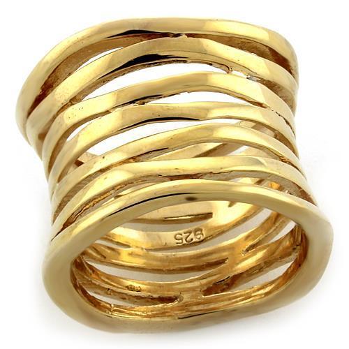 LOAS1140 Gold 925 Sterling Silver Ring – pidovashop
